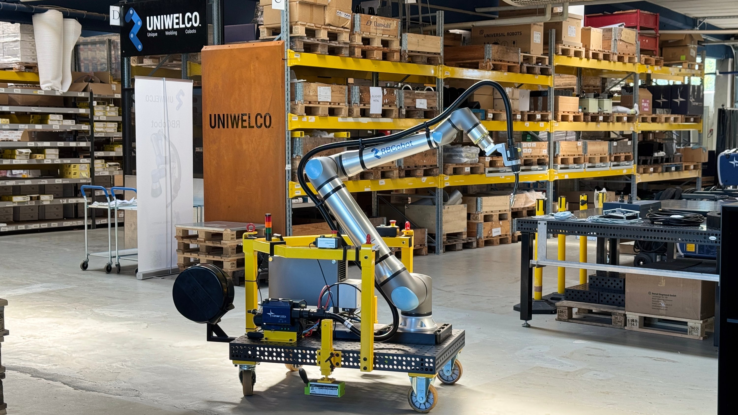Mobile Welding Robot on Wheels | Meet the Mobile Welder